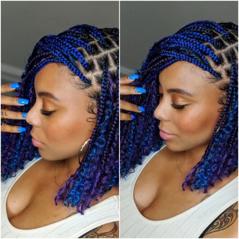 60 Small Bohemian Knotless Braids: Simply Mesmerizing!