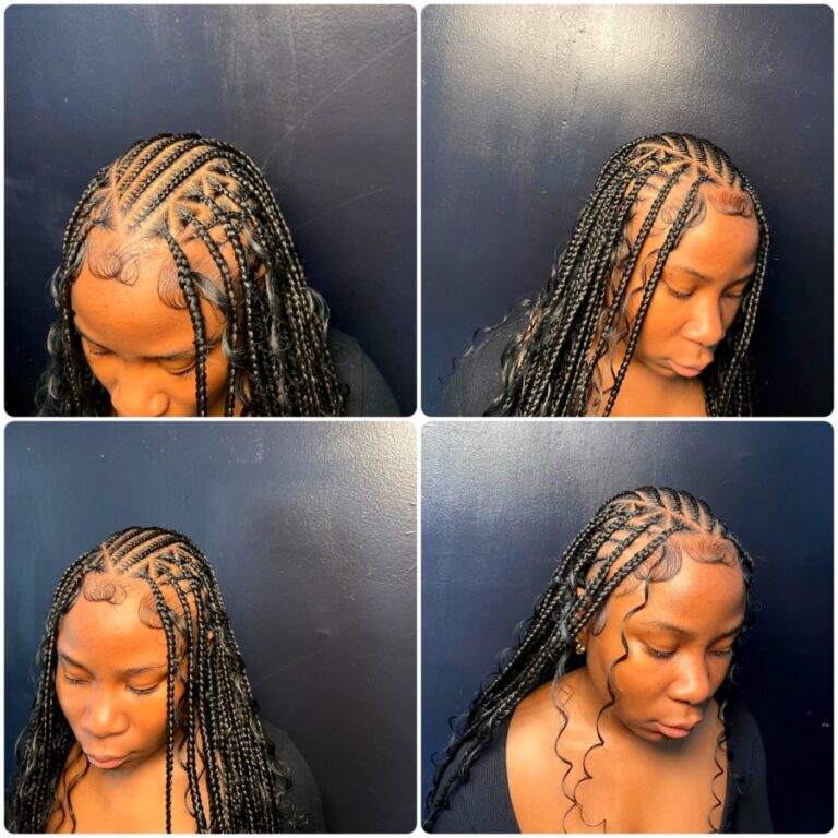 Best Of The Best: 60 Large Bohemian Knotless Braids [2025]