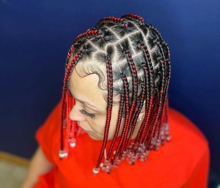 Medium Knotless Box Braids: 30 Styles + How-To Guide! 2023