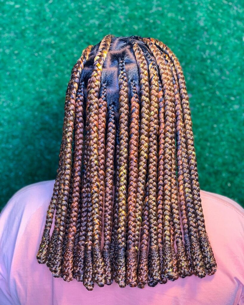 Medium Knotless Box Braids: 30 Styles + How-To Guide! 2023