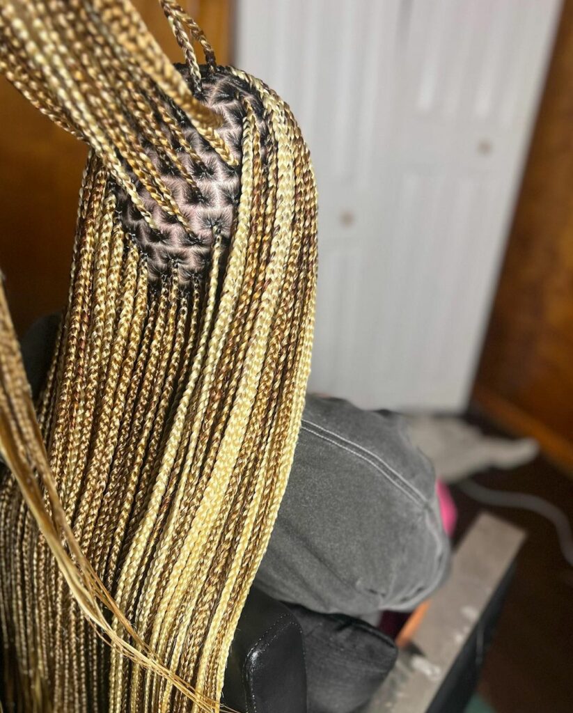 50 Stunning Knotless Braids With Color [2023]