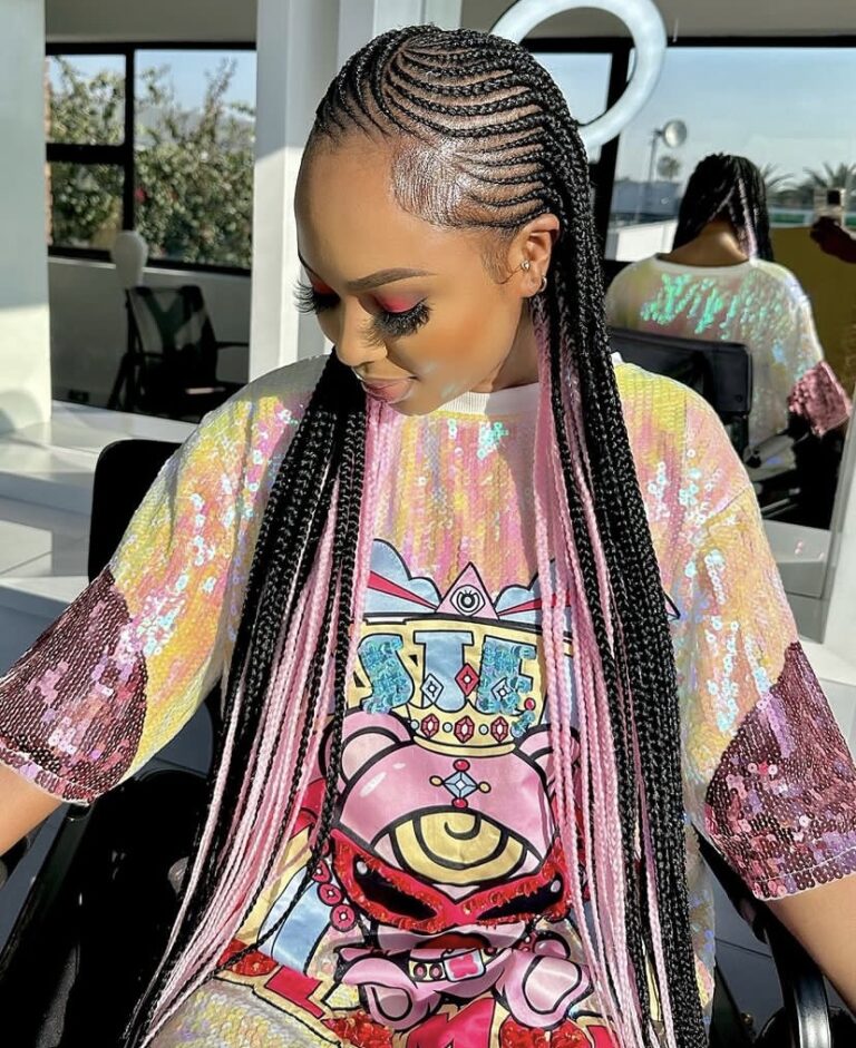 50 Stunning Knotless Braids With Color [2023]