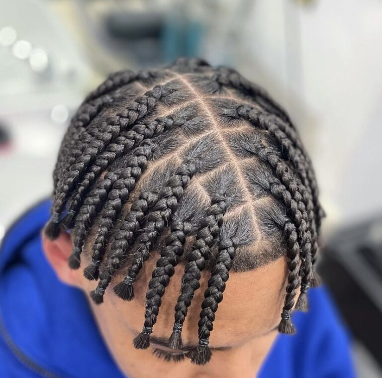 50+ Stylish Box Braids For Men With Short Hair [2024]